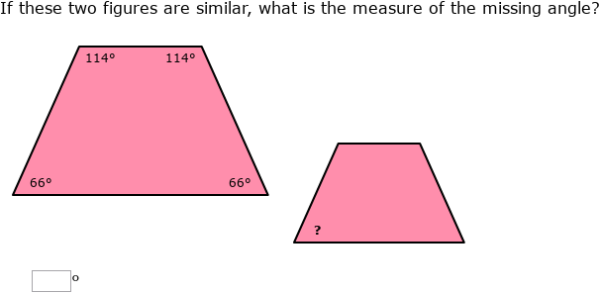 IXL | Side lengths and angle measures of similar figures | Grade 7 math