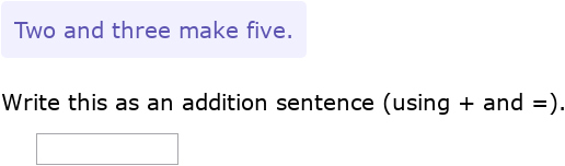 IXL | Write addition sentences | Kindergarten math