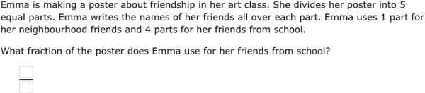 IXL | Understanding fractions: word problems | Grade 6 math