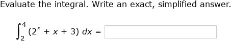 IXL - Evaluate definite integrals: mixed review (Calculus practice)