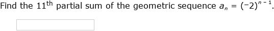 IXL | Partial sums of geometric series | Grade 12 math