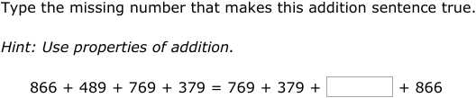 IXL | Properties of addition | Grade 4 math