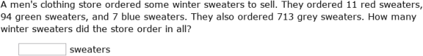 IXL | Add three or more numbers up to three digits - word problems ...
