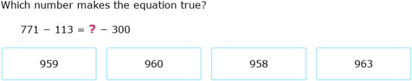IXL | Balance subtraction equations - up to three digits | Grade 3 math