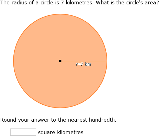 IXL | Area of circles | Grade 7 math