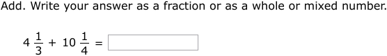 IXL | Add and subtract mixed numbers | Grade 8 math