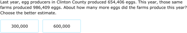 IXL | Estimate sums and differences: word problems | Grade 6 math