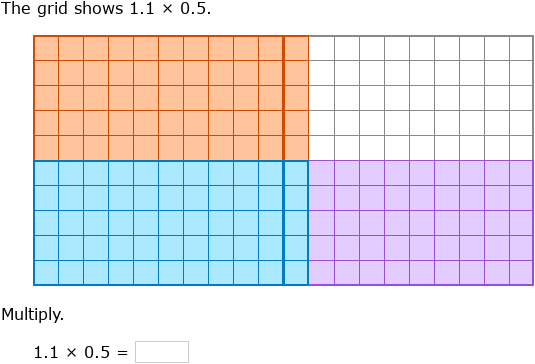 IXL | Multiply decimals using grids | Grade 5 math