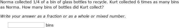 IXL | Add, subtract, multiply or divide two fractions: word problems ...
