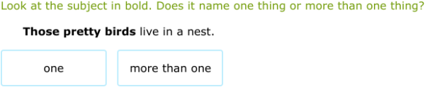 IXL | One or more than one? | Grade 2 English language arts