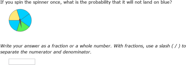 IXL | Find the probability | Grade 6 math
