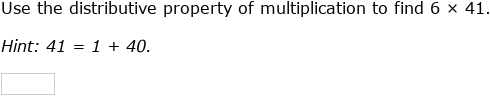 IXL | Multiply using the distributive property | Grade 4 math