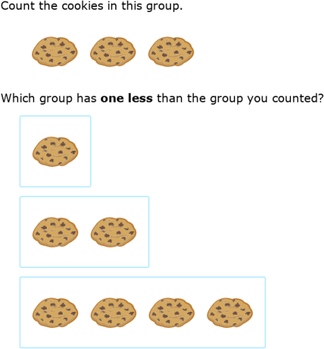 IXL | One less - up to 5 | Kindergarten math