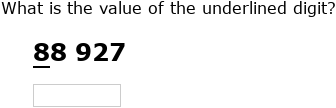 IXL | Place values in whole numbers up to 1 million | Grade 6 math