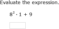 IXL | Evaluate numerical expressions with exponents | Grade 6 math