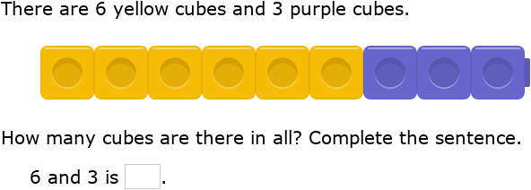 IXL | Put together cubes - sums up to 10 | Kindergarten math