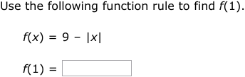 IXL | Evaluate a function | Grade 9 math