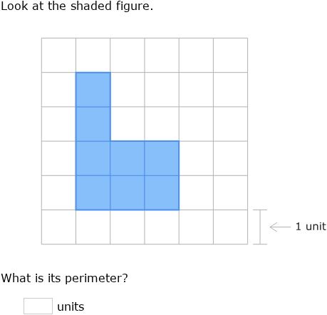 IXL | Perimeter of figures on grids | Grade 3 math