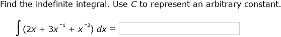 IXL - Find indefinite integrals involving exponential and logarithmic functions (Calculus practice)