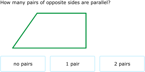 IXL | Parallel sides in quadrilaterals | Grade 5 math