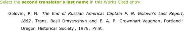 IXL | Recognize the parts of a Works Cited entry (MLA 8th edition ...