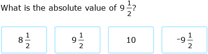 IXL | Absolute value and opposites | Grade 10 math