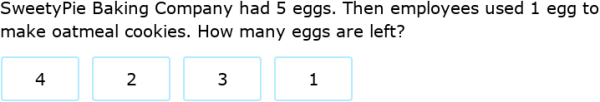 IXL | Subtraction word problems - numbers up to 5 | Kindergarten math