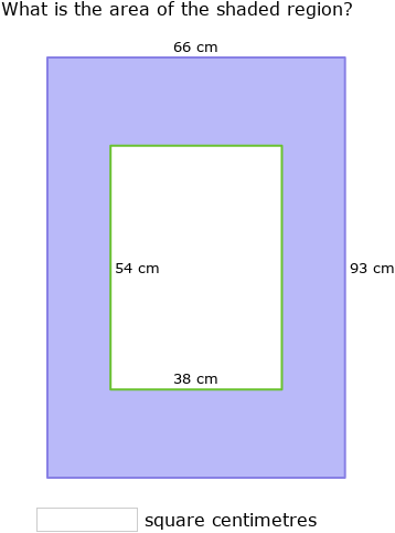 IXL | Area between two shapes | Grade 11 math