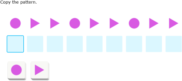 IXL | Repeating patterns | Grade 2 math