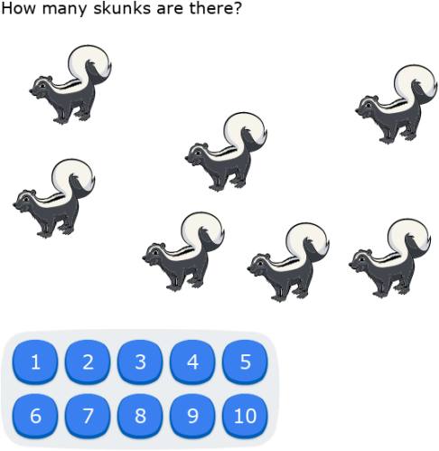 IXL | Count objects - up to 10 | Jr. kindergarten math