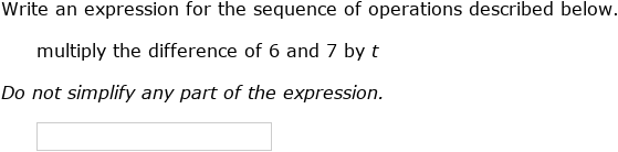 IXL | Write variable expressions | Grade 7 math