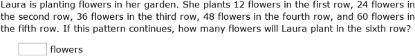 IXL | Number sequences: word problems | Grade 6 math