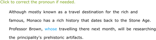 IXL | Identify and correct pronoun errors with "who" | Grade 12 English ...