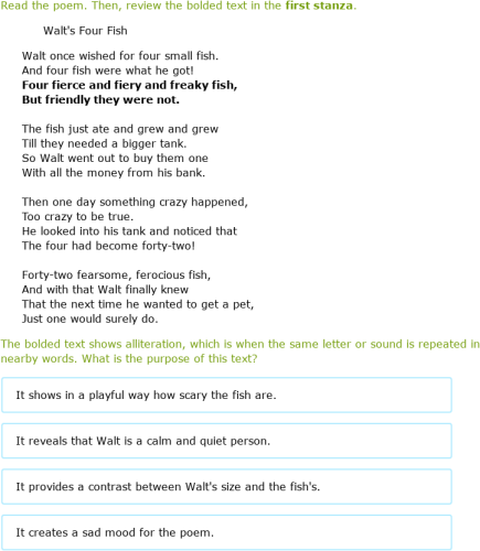 IXL | Read poetry | Grade 5 English language arts