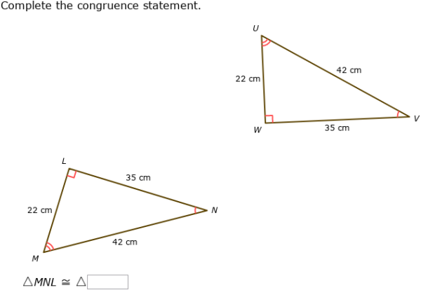 IXL | Congruence statements and corresponding parts | Grade 8 math