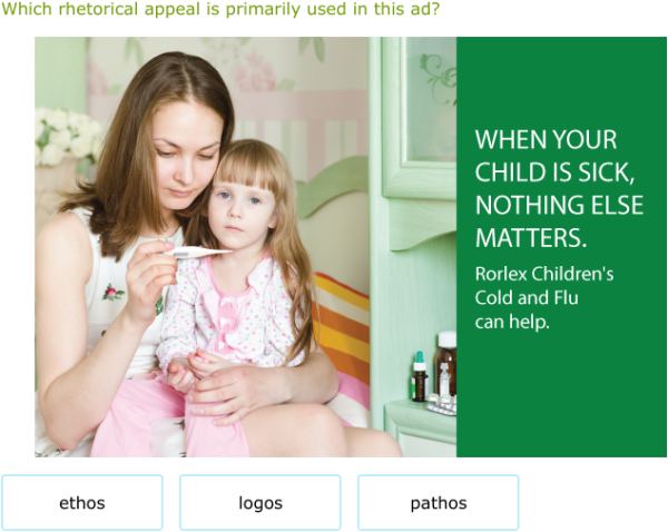 IXL | Identify appeals to ethos, pathos and logos in advertisements ...