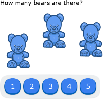 IXL | Count objects - up to 5 | Jr. kindergarten math