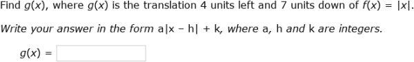 IXL | Translations of functions | Grade 12 math