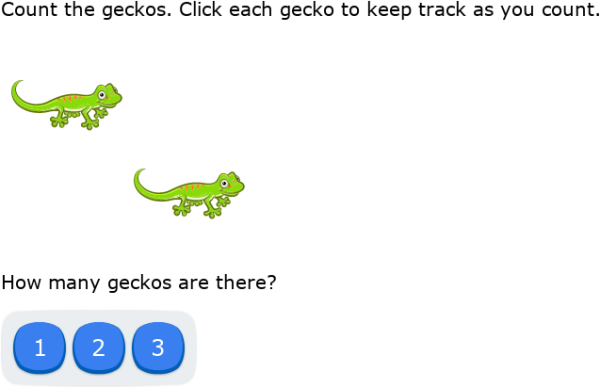 IXL | Learn to count to 3 | Kindergarten math