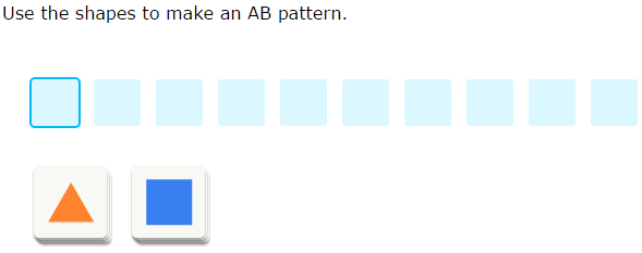 IXL - Make a repeating pattern (Grade 5 math practice)