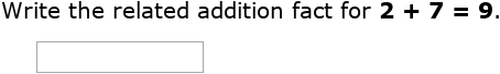 IXL | Related addition facts | Grade 1 math