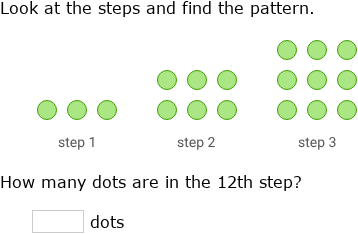 IXL | Extend a shape pattern | Grade 6 math