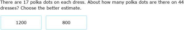 IXL | Estimate products: word problems | Grade 5 math