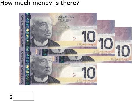 IXL | Count groups of coins and bills | Grade 1 math