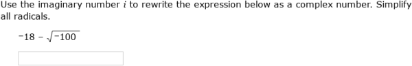 IXL | Introduction to complex numbers | Grade 12 math