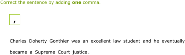 IXL | Commas with compound and complex sentences | Grade 5 English ...