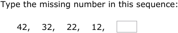 IXL | Number sequences | Grade 3 math