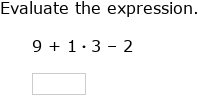 IXL | Evaluate numerical expressions involving whole numbers | Grade 6 math