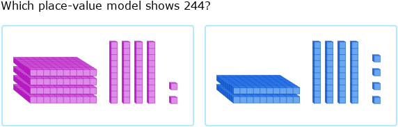IXL | Place value models - up to hundreds | Grade 2 math