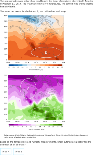 IXL | Explore air masses | Grade 8 science